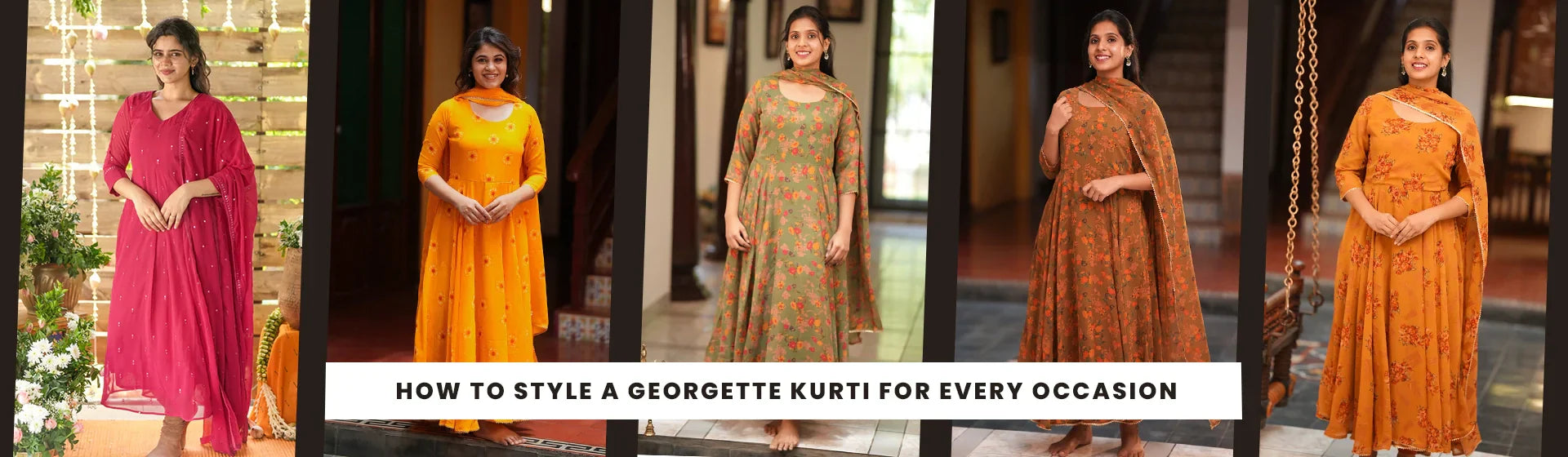 How to Style a Georgette Kurti for Every Occasion